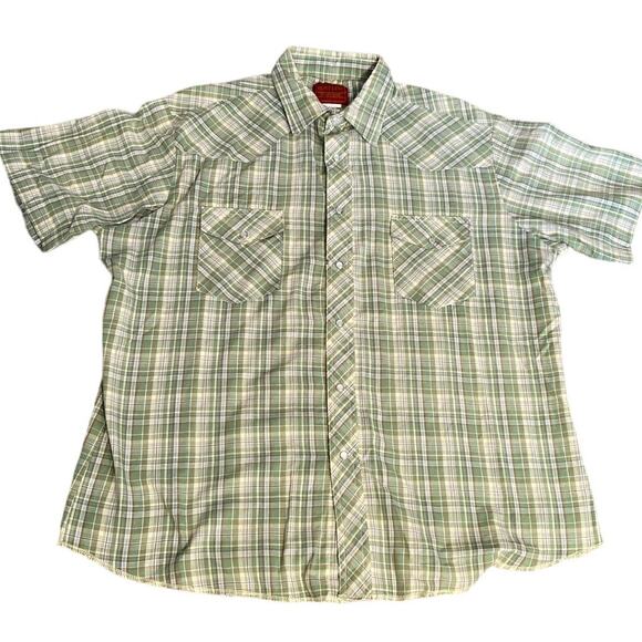 Rustler | Shirts | Rustler Xlong Tails Short Sleeve Men Pearl Snap ...